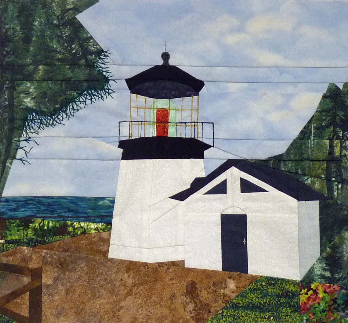 Cape Meares, OR Lighthouse Quilt Pattern - Etsy