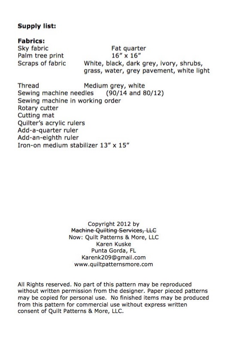 Biloxi MS Lighthouse Quilt Pattern - Etsy