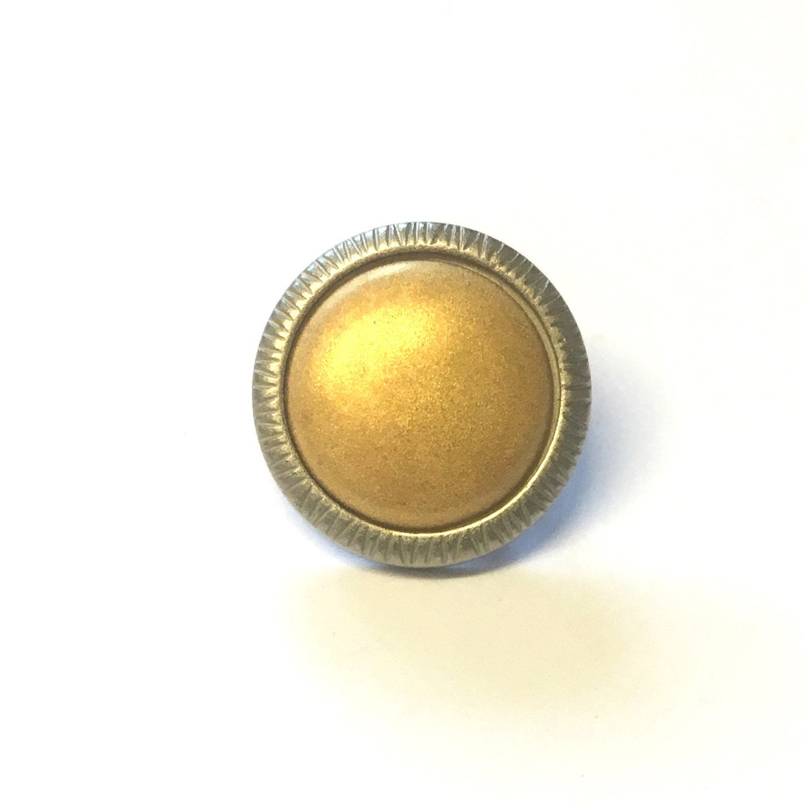 10 X Gold and Silver Metallic Buttons Gold Plastic Buttons - Etsy UK