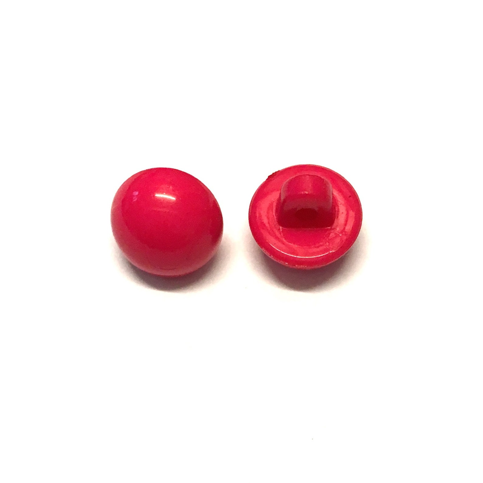20pcs Shiny Dome Resin Buttons: 10mm Colorful Shank Buttons - Etsy