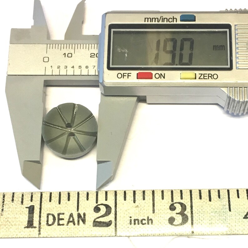 10 19mm Grey Marbled Resin Buttons Dipped Centre Buttons - Etsy