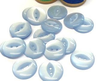 Light Blue Buttons | Etsy UK
