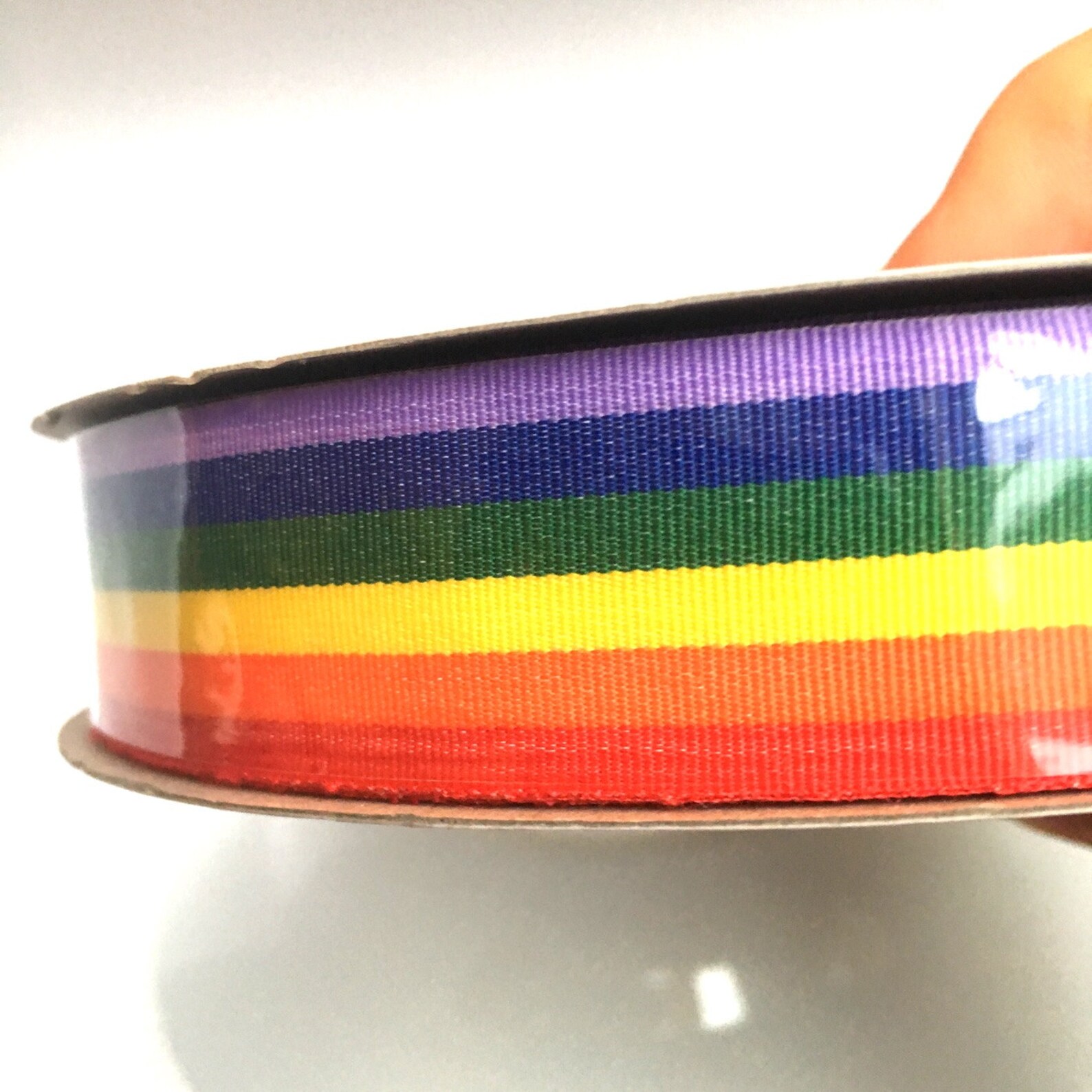 5M 25mm Pride Ribbon Stiped Ribbon Grosgrain Ribbon Stripy - Etsy