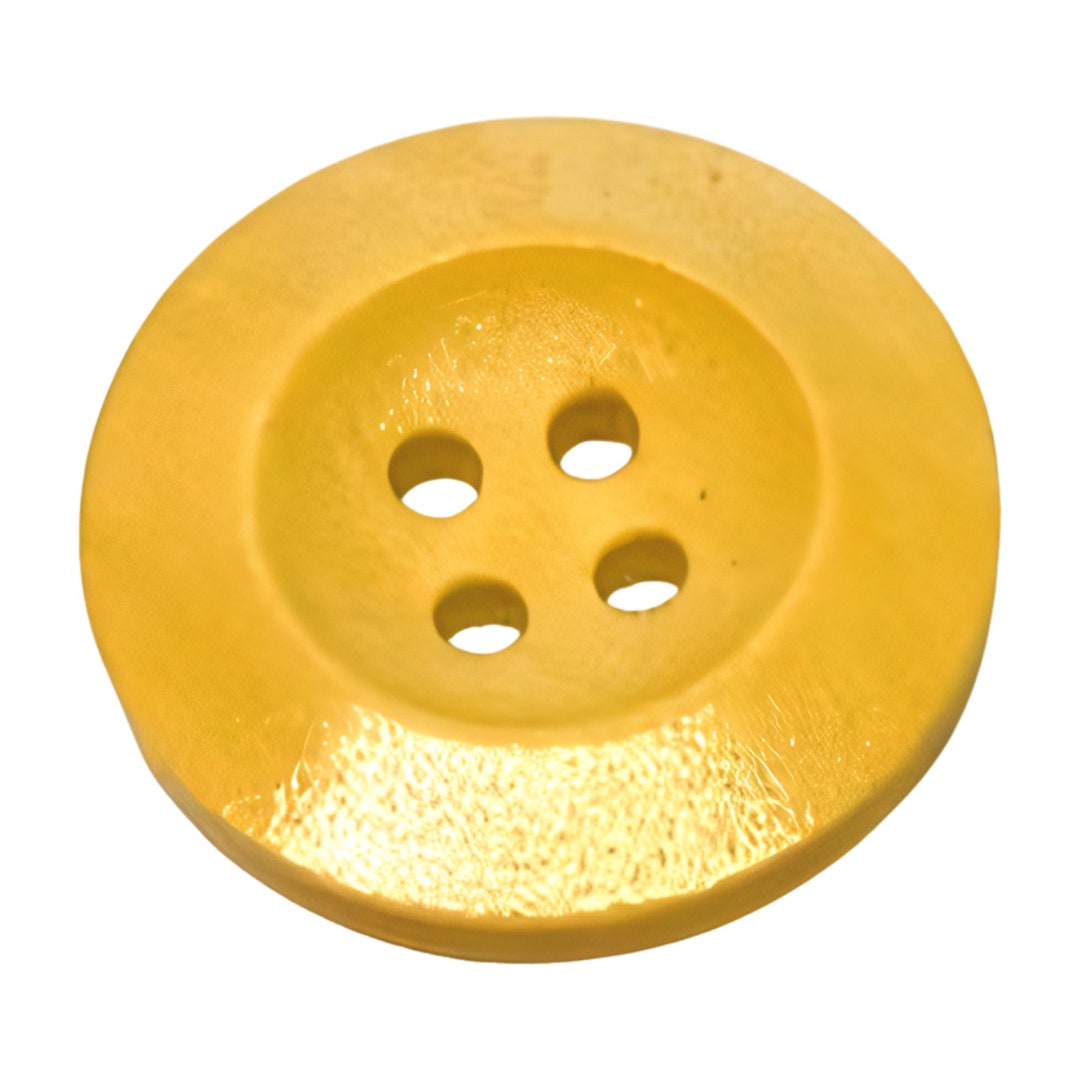 10, 23mm (36L) Light Wood Buttons, Wedge Edge Wooden Buttons - Etsy