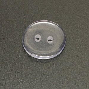 10pcs Clear Transparent Buttons: Resin Sewing Buttons (18mm) - Etsy