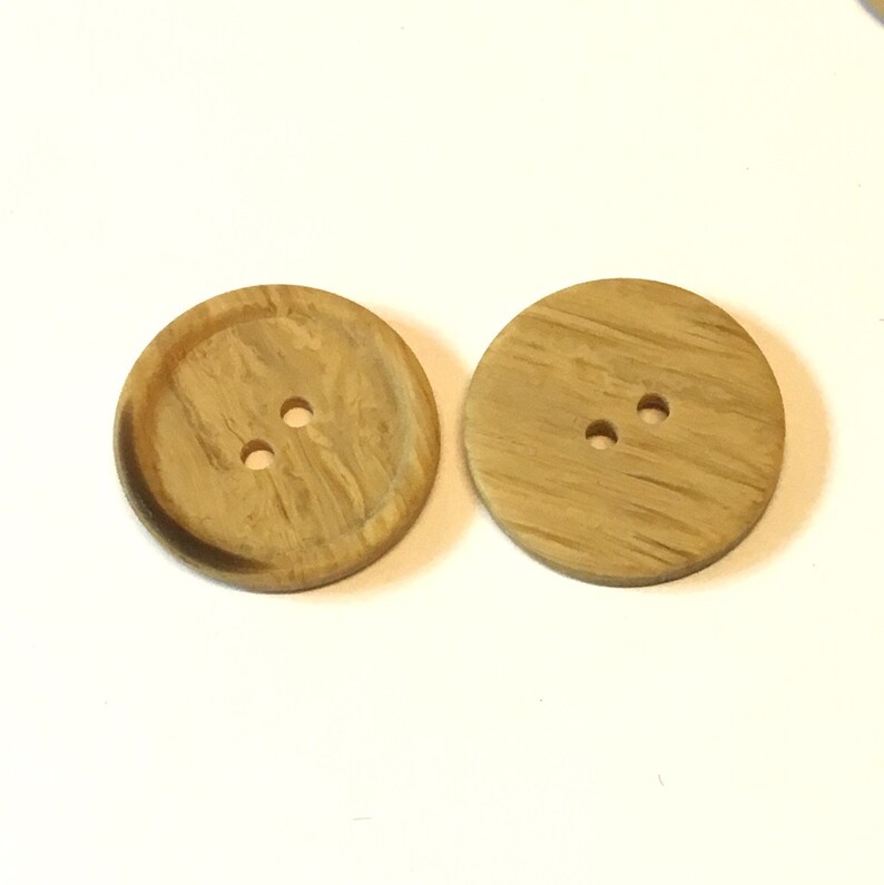 10 X 23mm Wood Effect Buttons Burnt Wood Effect Buttons Wood - Etsy