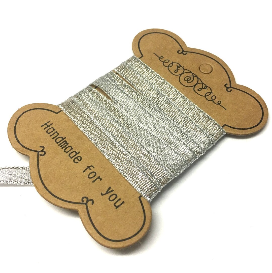 5M, Metallic Silver or Gold Lame Ribbon, Silver Ribbon, Christmas ...
