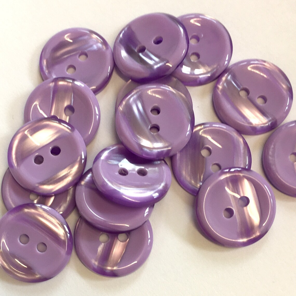 10 X 28L 18mm Stripe Effect Buttons in a Choice of Colours - Etsy