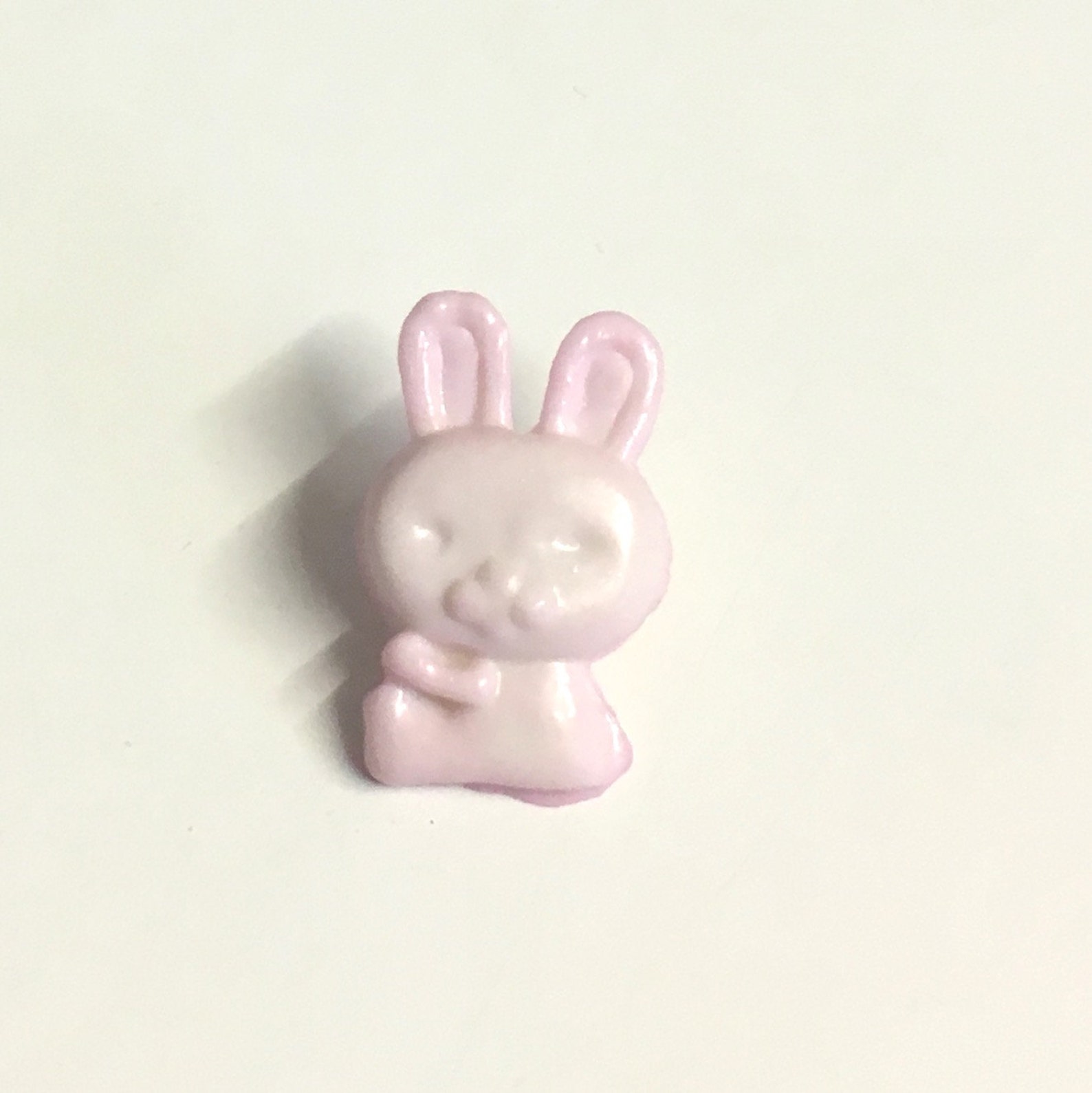 10 Pink Bunny Buttons Rabbit Buttons Baby Buttons Easter - Etsy