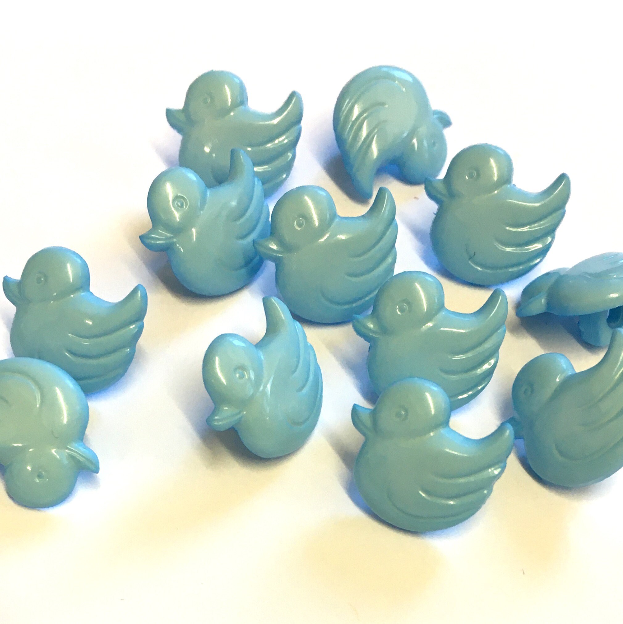 10 X 14mm 22L Duck Shaped Buttons Novelty Buttons Shank - Etsy