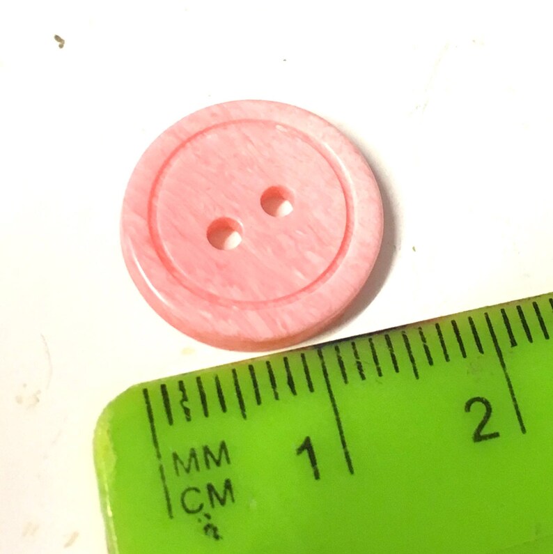 10 pink buttons baby pink buttons 15mm buttons pink resin | Etsy