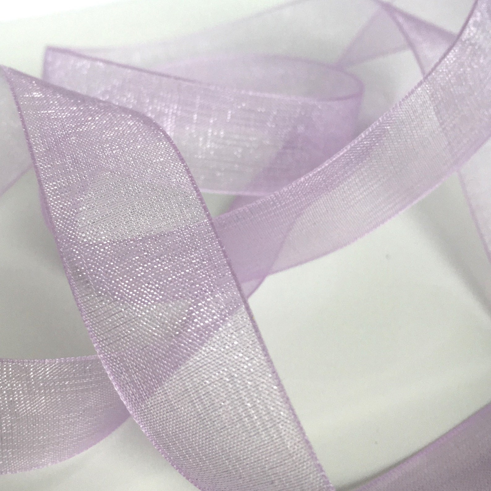 5M Lilac Organza Ribbon Lilac Ribbon Lilac Ribbon 15mm - Etsy UK