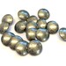 6 X Domed Aged Silver Metal Suit Buttons, Metal Coat Buttons, Metal ...