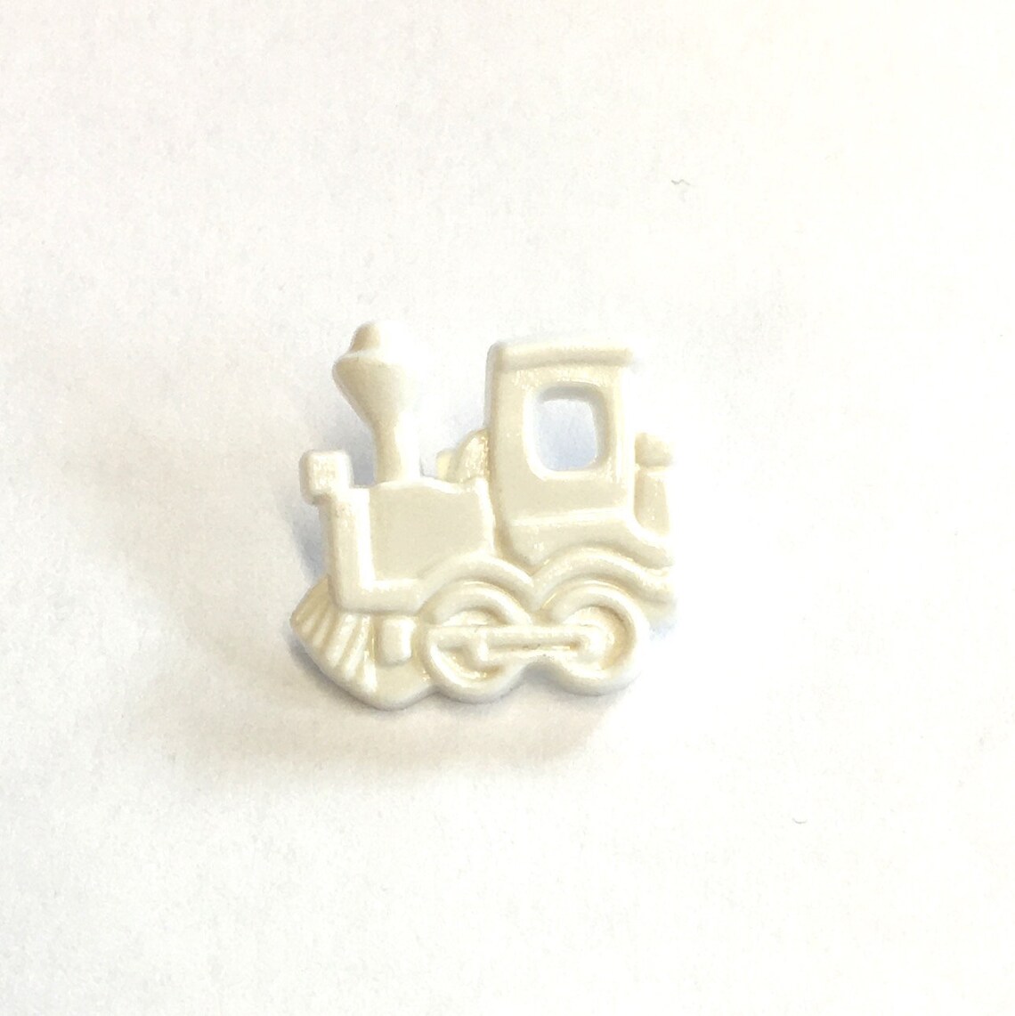 10 White Train Buttons Steam Train Buttons Baby Buttons - Etsy
