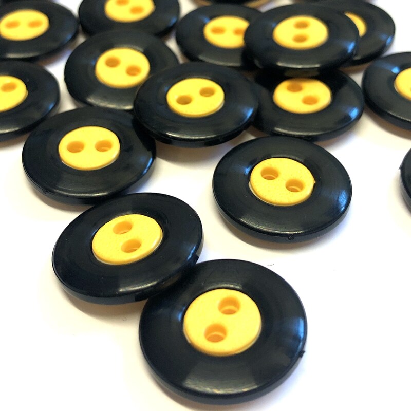 Two Tone Buttons - Etsy