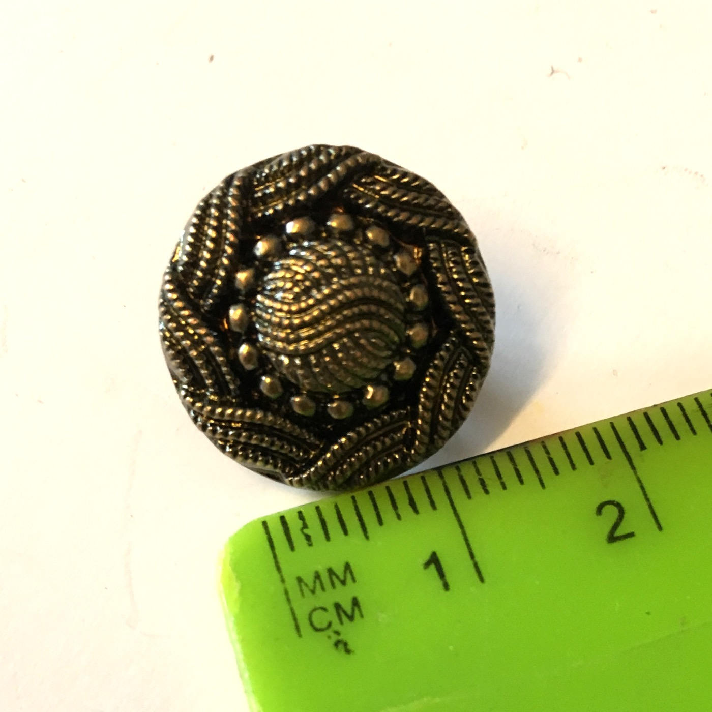 10 bronze buttons decorative buttons plastic buttons 18mm | Etsy