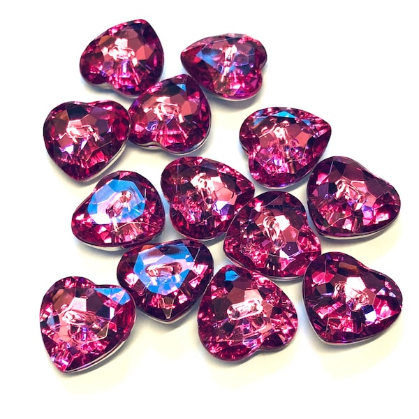 Crystal Buttons - Etsy