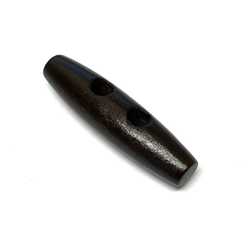 6pcs Dark Wooden Duffle Coat Toggles: 50mm - Etsy