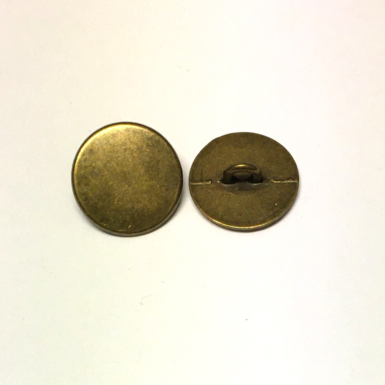 6 X 18mm 28L Aged Bronze Metal Blazer Buttons Heavy Metal - Etsy UK