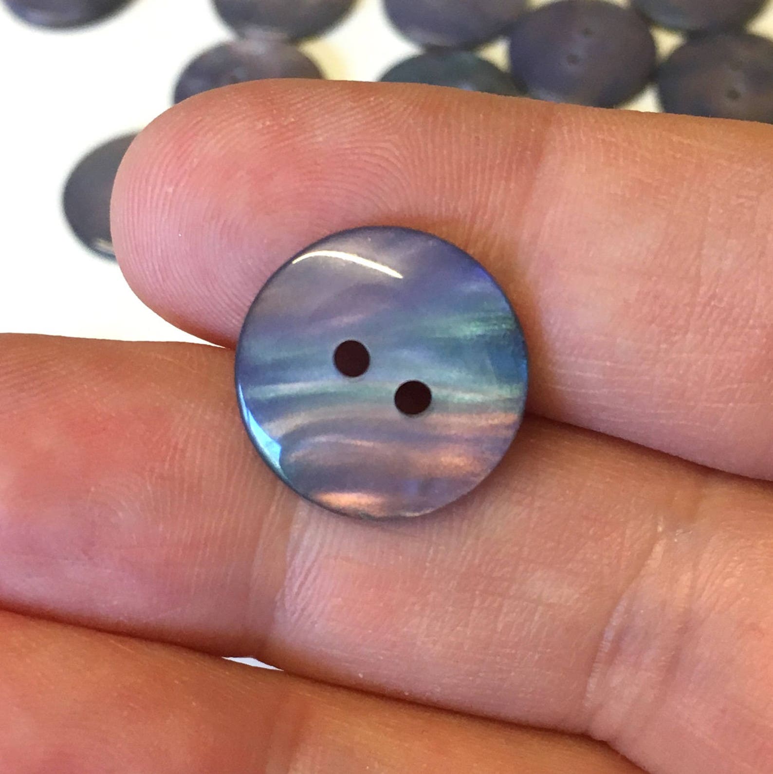10pcs Grey Lilac Opalescent Resin Buttons: 15mm Craft Sewing Buttons - Etsy