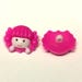 10, Plastic Doll Face Buttons, Face Buttons, Cute Girl Buttons, Girly ...