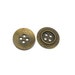 6pcs Aged Bronze Etched Metal Buttons: 4-hole Blazer Buttons - Etsy