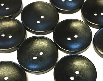 30mm Wood Buttons - Etsy