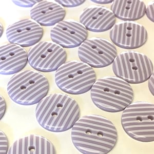 Striped Buttons - Etsy