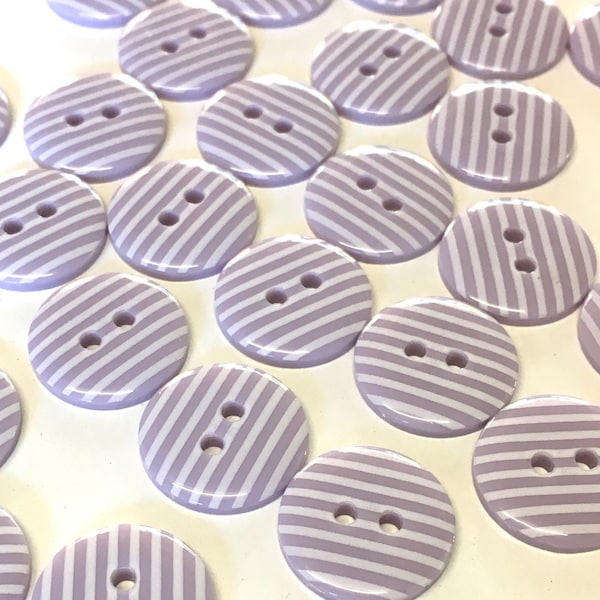 Striped Buttons - Etsy