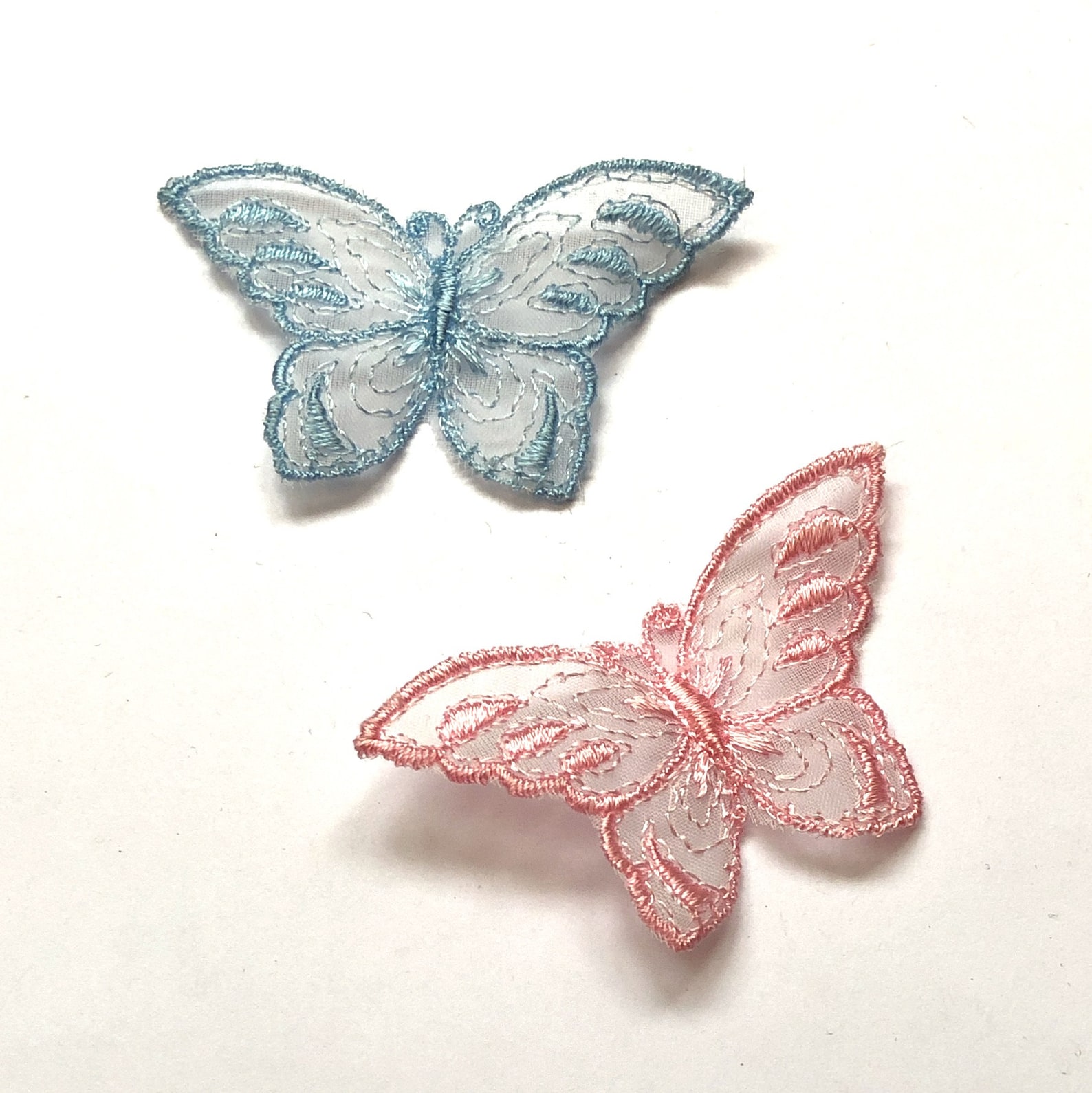 3.5cm Lace Butterfly Motif Lacy Butterflies Appliques Pink - Etsy