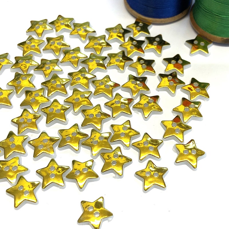 Star Buttons - Etsy