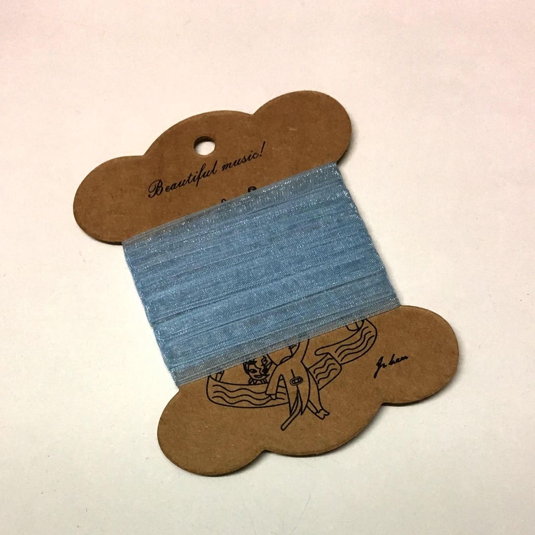 5M, Blue Organza Ribbon, Light Blue Ribbon, Blue Ribbon, 10mm Ribbon ...