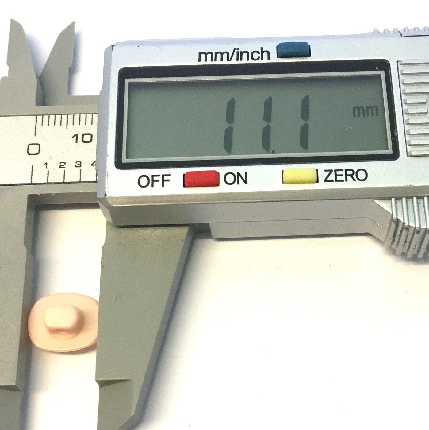 10 Oval Peach Buttons Opalescent Buttons 11mm Buttons - Etsy