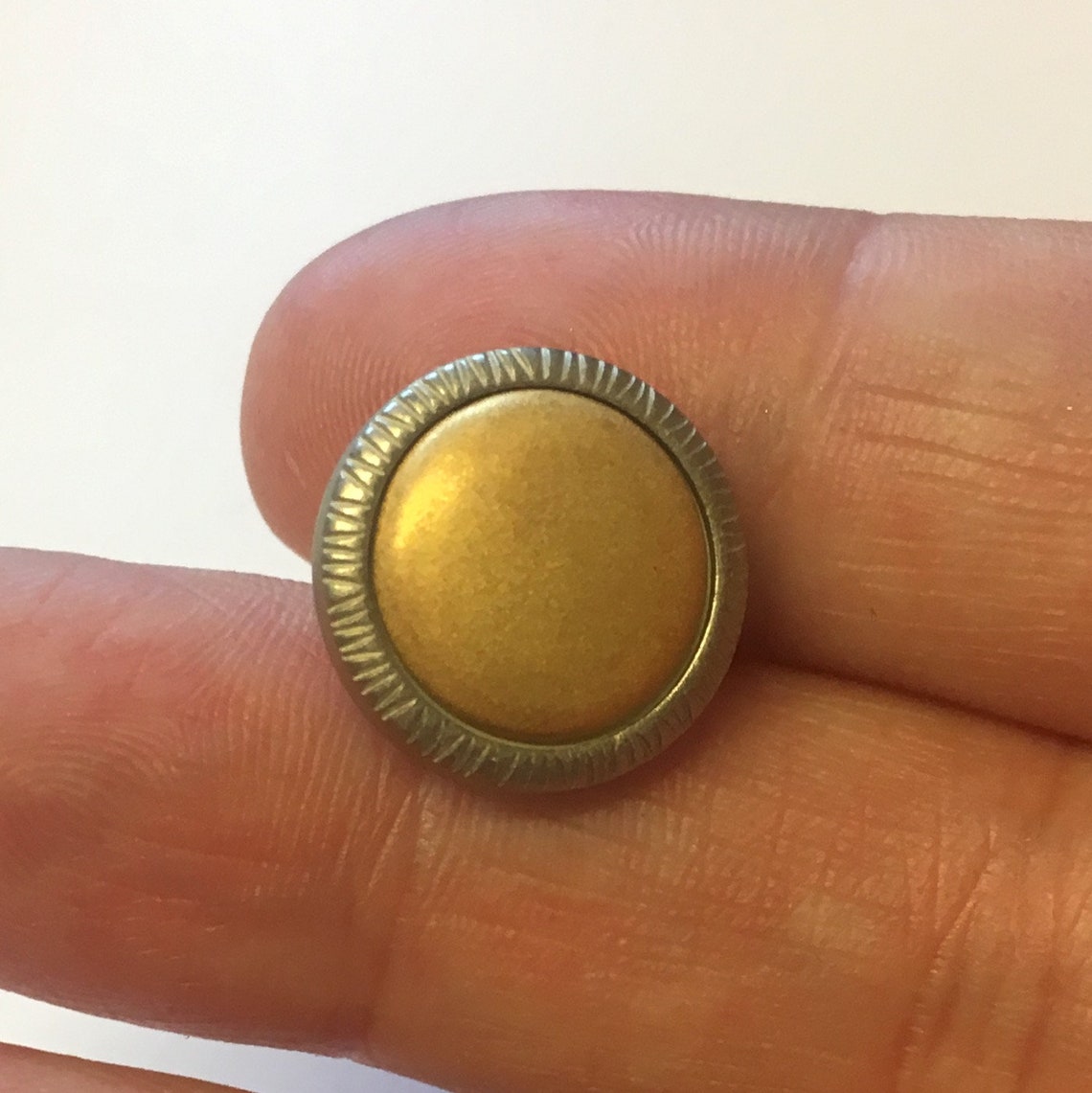 10 X Gold and Silver Metallic Buttons Gold Plastic Buttons - Etsy