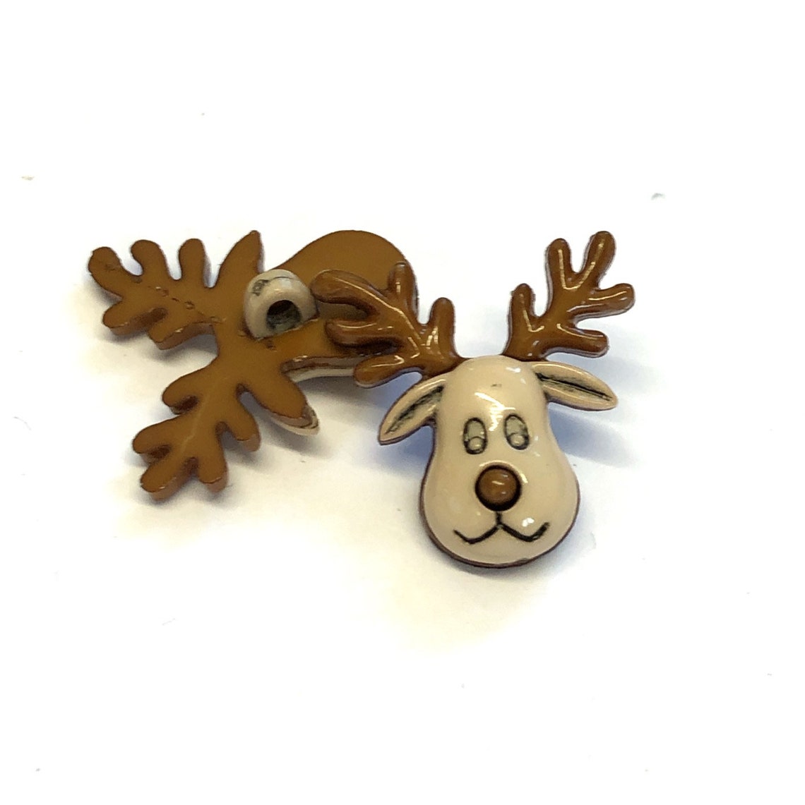 Reindeer Novelty Buttons, Christmas Jumpers (25mm, Pack of 6) - Etsy