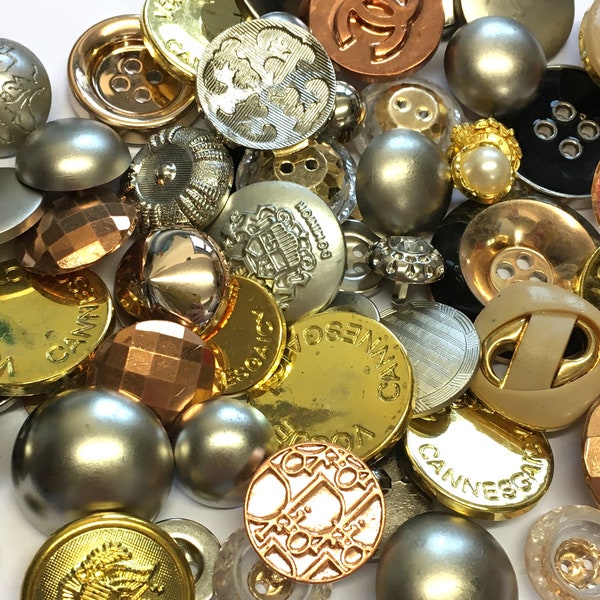Metal Sewing Buttons - Etsy