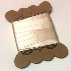 Satin Ribbon, Double Sided Satin Ribbon, 5 Metres, 10mm Width ...