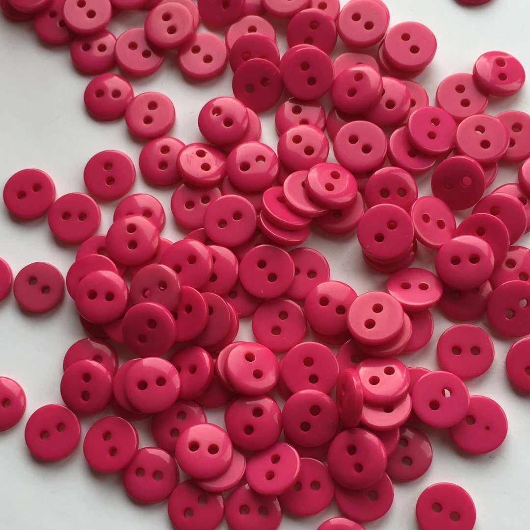 9mm Resin Dolly Buttons: Sewing Supplies, 25 Pcs - Etsy UK