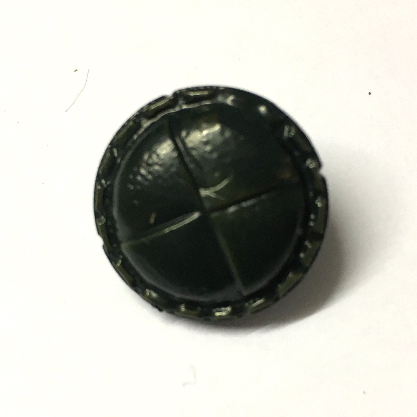 10 Tweed Effect Buttons 19mm Dark Green Buttons Green | Etsy