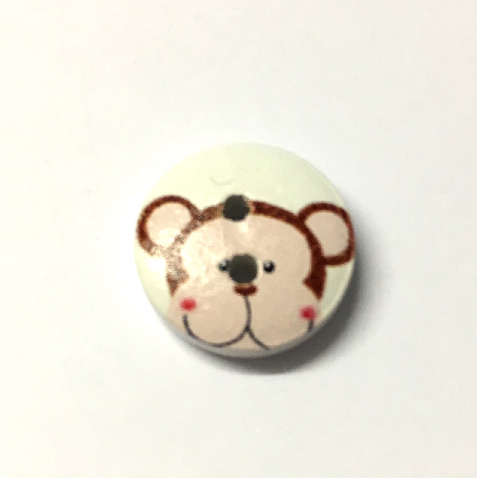 20 X 15mm Wood Monkey Buttons Monkey Picture Buttons Cute - Etsy UK
