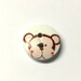 20 X 15mm Wood Monkey Buttons, Monkey Picture Buttons, Cute Buttons ...