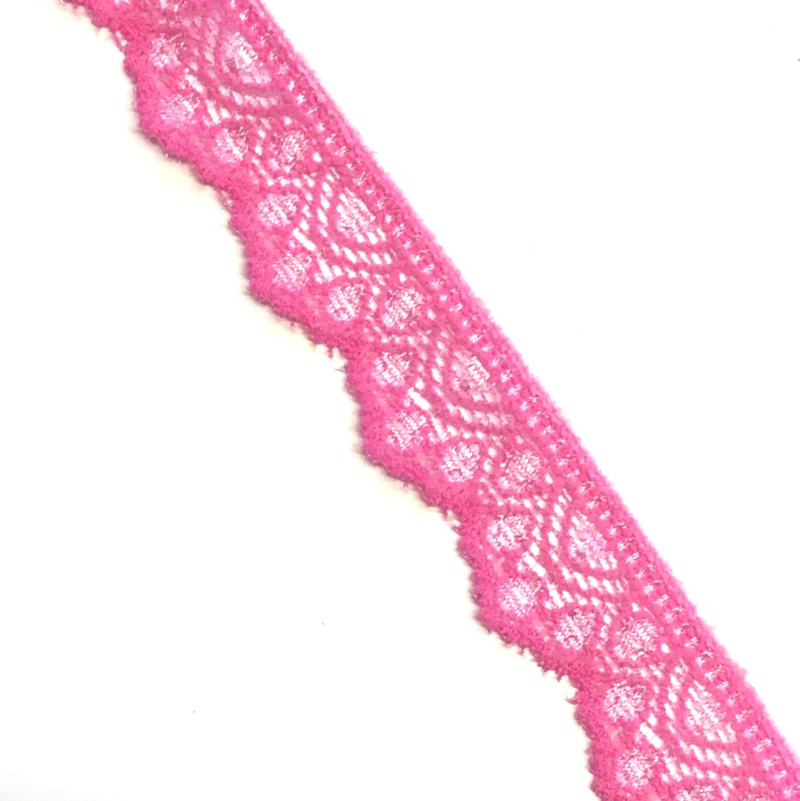 5M 20mm pink stretch lace pink knicker lace pink elastic | Etsy