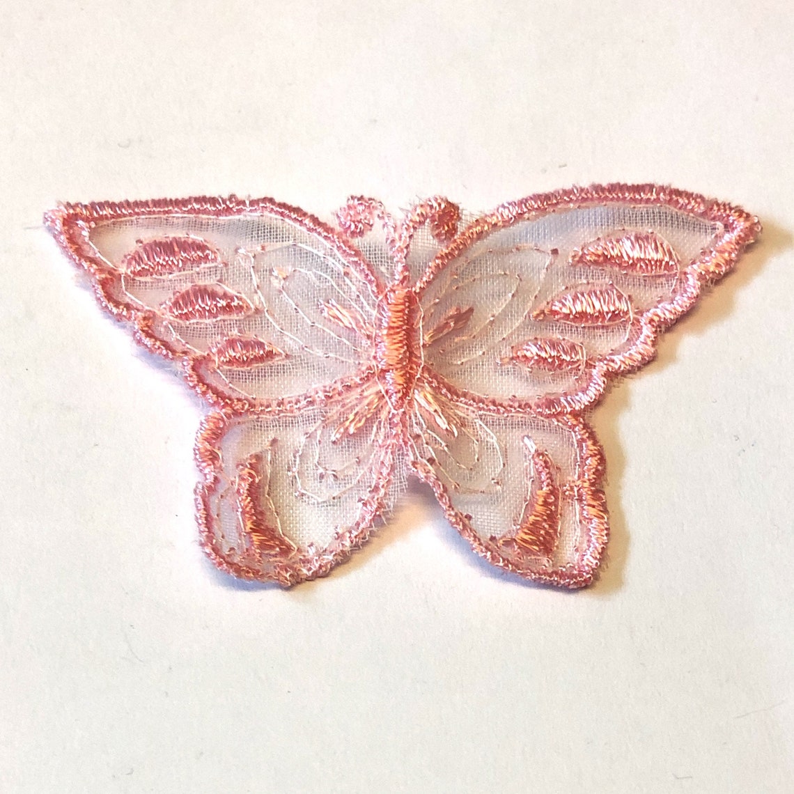 3.5cm Lace Butterfly Motif Lacy Butterflies Appliques Pink - Etsy