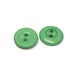10 Bright Green Plastic Buttons: 16mm Round 2-hole - Etsy