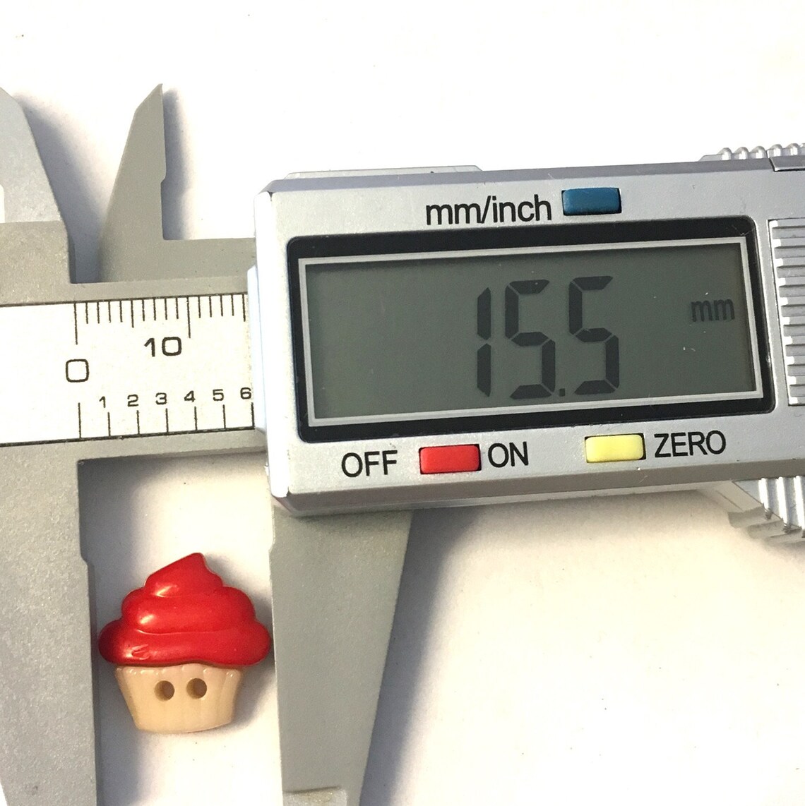 10 Mixed Colour Cupcake Buttons Bun Design Buttons Cute - Etsy