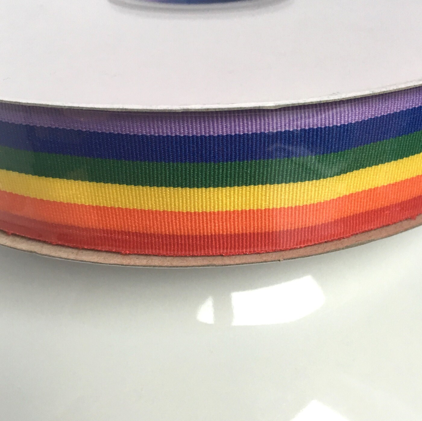 5M 25mm pride ribbon stiped ribbon grosgrain ribbon stripy | Etsy
