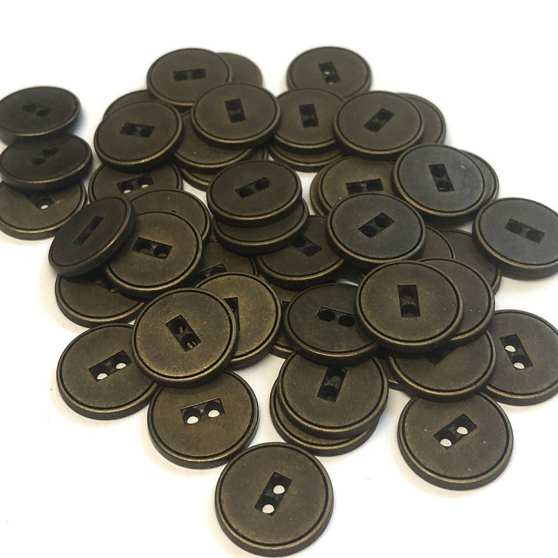 Metal Buttons - Etsy