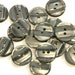 10 X 28L 18mm Stripe Effect Buttons in a Choice of Colours, Marbled ...