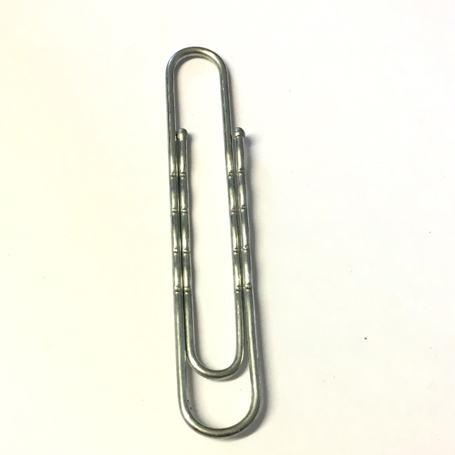 20 Jumbo Silver Metal Wavy Paper Clips for Making Bookmarks | Etsy