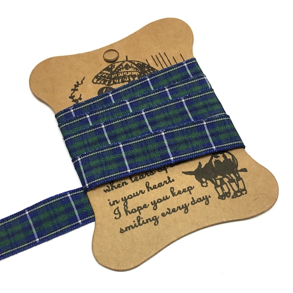 Christmas Tartan Ribbon - Etsy
